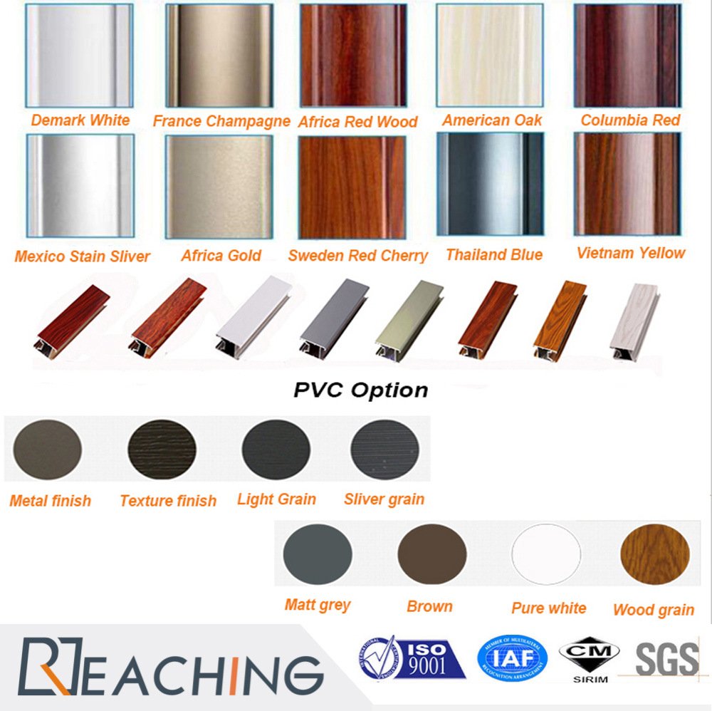 Conch Profile 60mm 2 Sashes Grill Design UPVC Hung Window from China ...